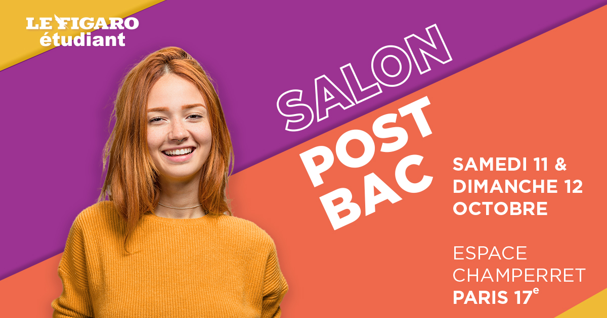 Salon Post Bac Paris du Figaro Etudiant - 11 et 12 octobre 2025